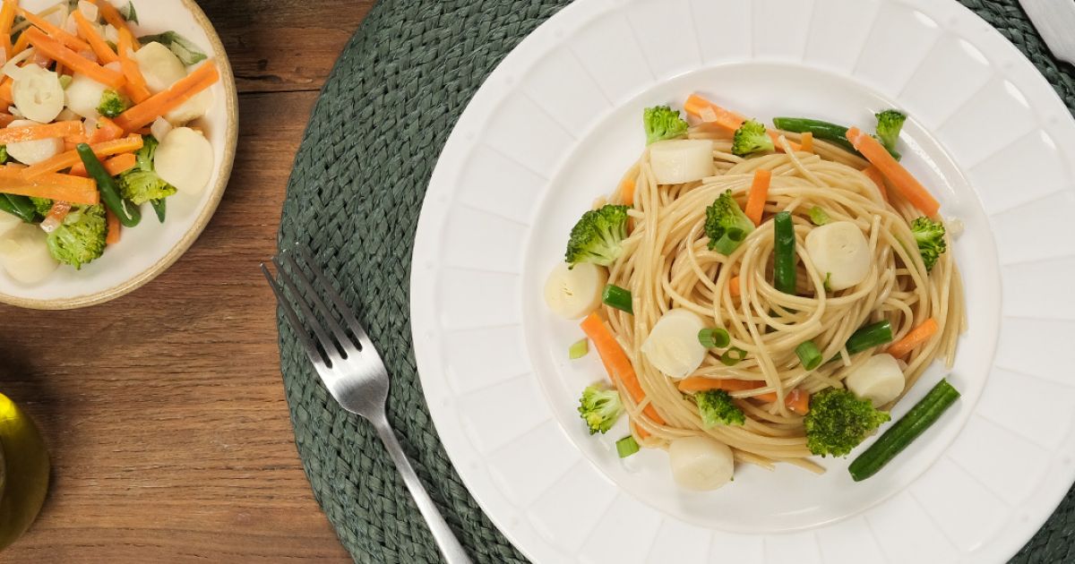 Macarrão à primavera - Renata